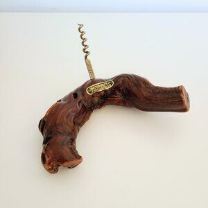 Kitchen | 196s Grape Vine Wine Bottle Opener Genuine Wine Wood Made In ...